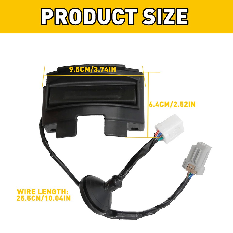 81260-2V010 Hatch Release Button Rear Latch Trunk For 2012-2017 Hyundai ...