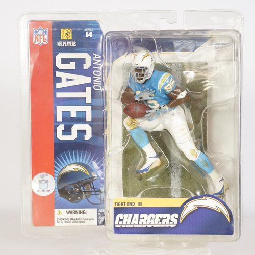 San Diego Chargers ANTONIO GATES #85 Tight End Series 14 McFarlane Toys ...