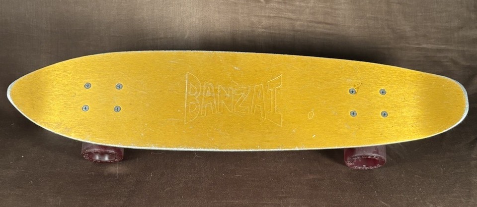 Banzai Skateboard All Original From The 70s Extremely Rare Copper Color ...