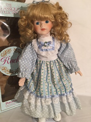 porcelain doll15” The Classique Collection stamped Excellent Condition ...
