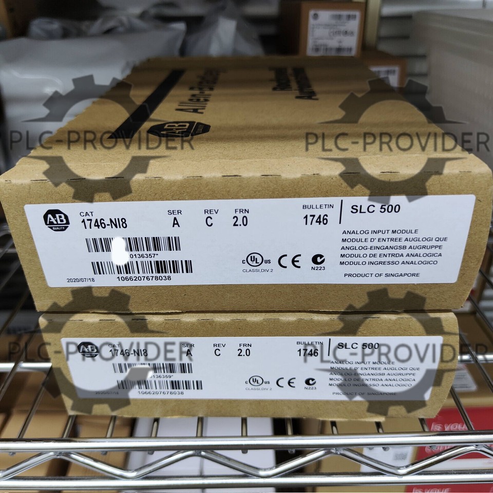 1746-NI8 Allen Bradley SLC 500 PLC Analog Input Module 1746-NI8 New Sealed | eBay