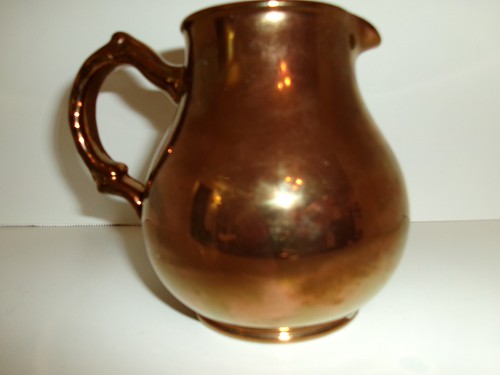 Copper Luster Creamer Pitcher | eBay