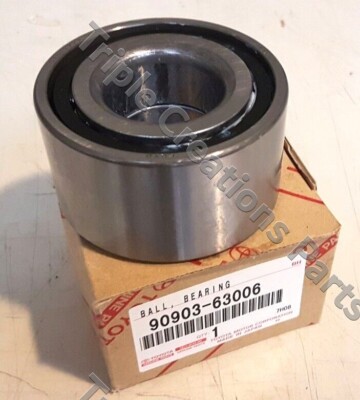 TOYOTA GENUINE 90903-63006 BEARING (FOR FRONT AXLE HUB), RH or LH OEM ...