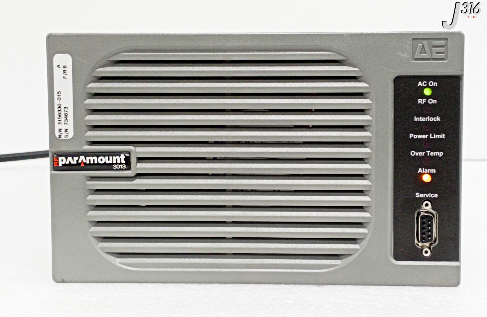 33382 ADVANCED ENERGY RF GENERATOR, PARAMOUNT 3013 3156330-015 | eBay