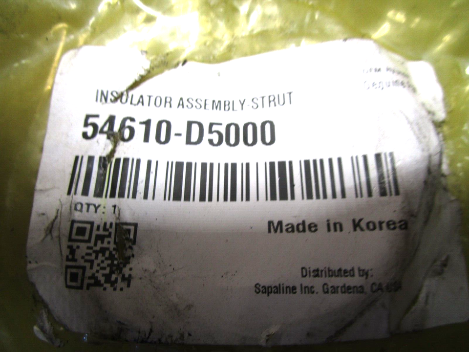 STRUT INSULATOR MOUNT ASSEMBLY FITS 2016-2020 KIA OPTIMA / 54610 D5000 ...