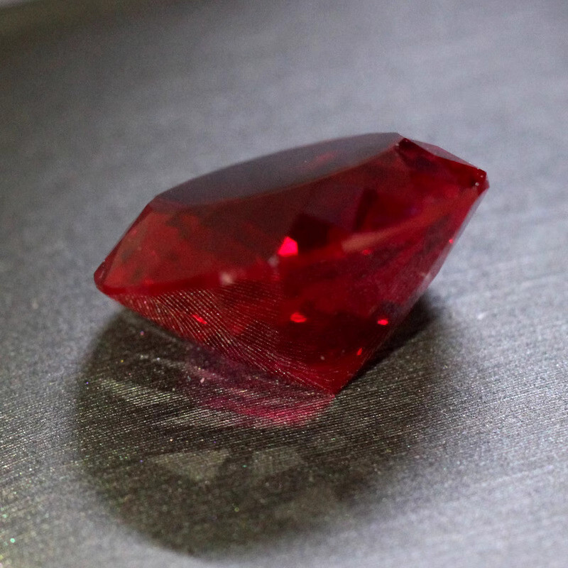 13mm Big Rose Crystal Carbuncle Gems Barklyite Ruby Stone Gemstone Gem ...