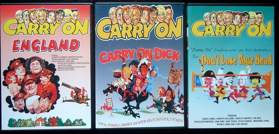 British Comedy: The Carry On Gang! Vol 2 DVD Box Set 3 Discs New(Other ...
