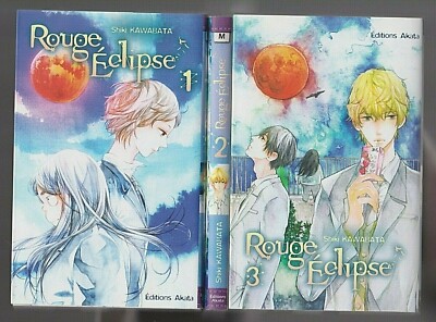 ROUGE ECLIPSE tomes 1 à 3 Shiki Kawabata manga shojo SERIE COMPLETE | eBay