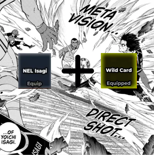 ⚽ NEL ISAGI + WILD CARD - (BLUE LOCK RIVALS) ⚽ - INSTANT DELIVERY (SEE ...