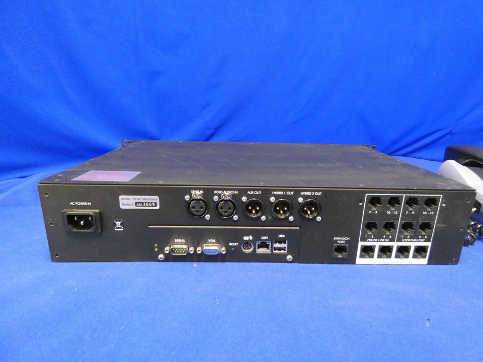 Comrex STAC 12 Pots Phone System w/STAC Control Surface Telephone ...
