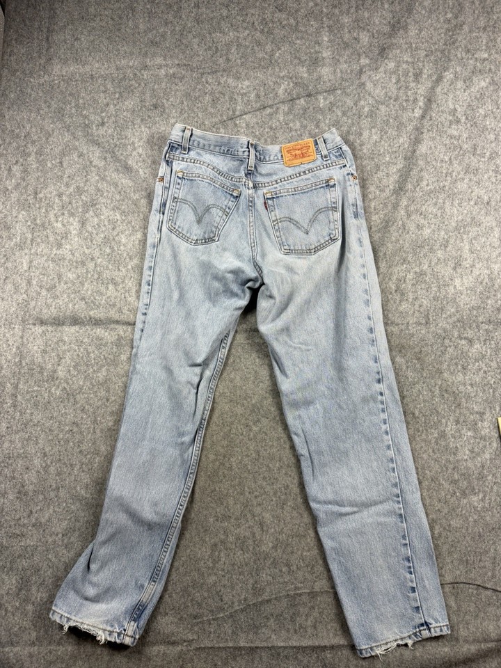 VINTAGE Levi’s 550 Jeans Women's Size 12M Relaxed Fit Tapered Leg | eBay