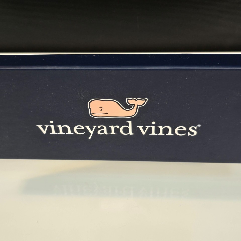 Vineyard Vines Whale Empty Gift Box With Paper Insert Neck Tie Packing ...