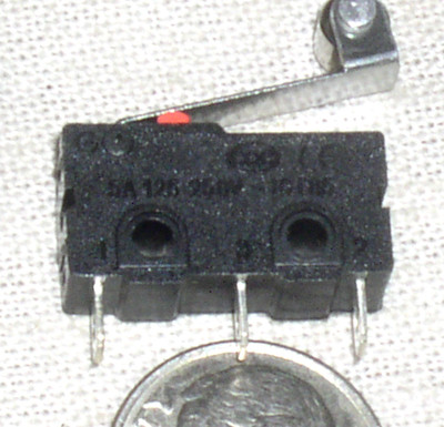 1 CQC 10T85 SPDT MINI ROLLER SNAP MICRO LIMIT SWITCH 5 A AMP 5A 125/250 ...