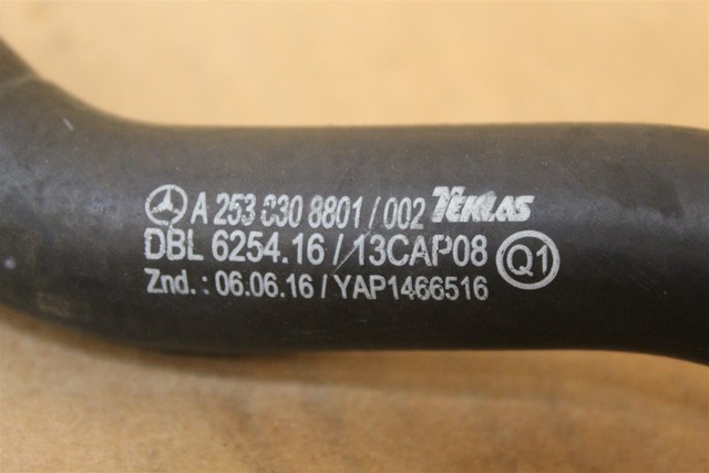OEM Mercedes-Benz GLC X253 Coolant Hose A2538308801 2016 Genuine for ...