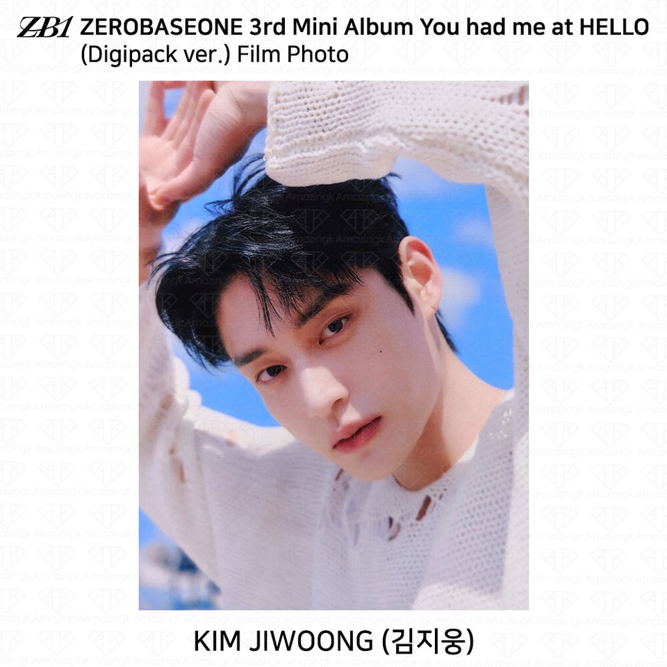 ZEROBASEONE ZB1 3rd Mini Album You had me at HELLO Official Photocard ...