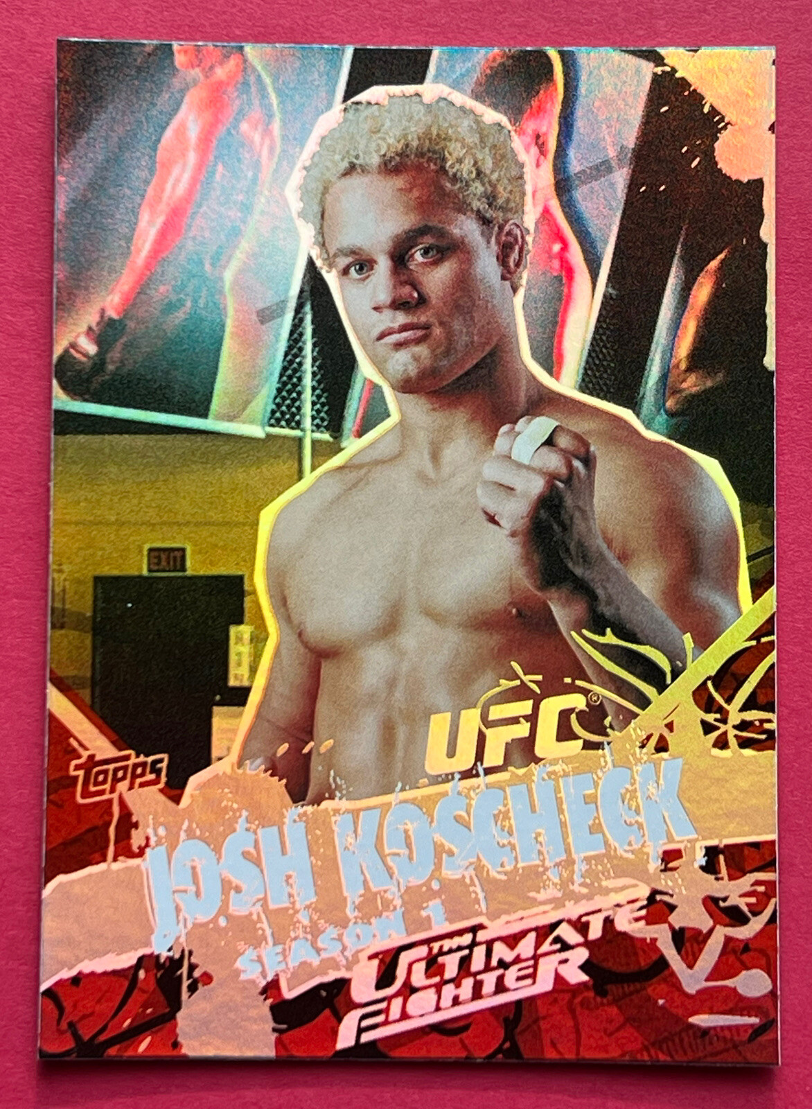 2010 Topps UFC Main Event The Ultimate Fighter Card #TT4 Josh Koscheck ...