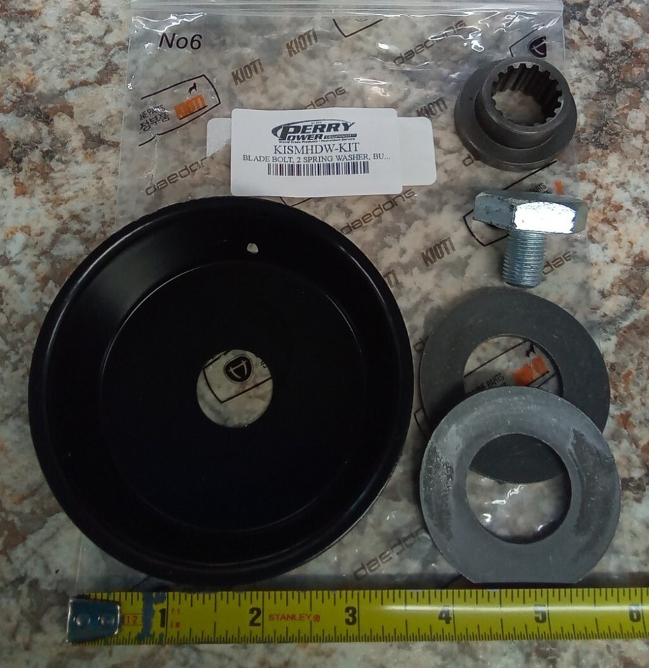 New Genuine OEM Kioti Tractor Blade Hardware Kit for SM2410, SM2454 ...