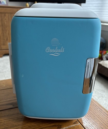Cooluli CMF4L Portable Teal Mini Fridge Electric Cooler and Warmer | eBay