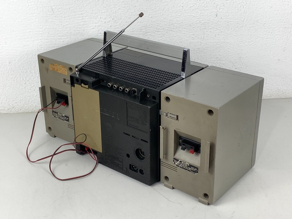 VINTAGE Sony CFS-9000 Stereo Boombox Ghettoblaster Stereo Cassette ...