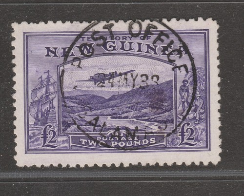 1935 New Guinea £2 Bulolo Sg 204 VF £140 "Salamaua" | eBay