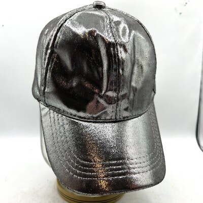 Hat MY ONLY Baseball Cap. Adjustable. Silver 100% PU NWOT. Silver | eBay