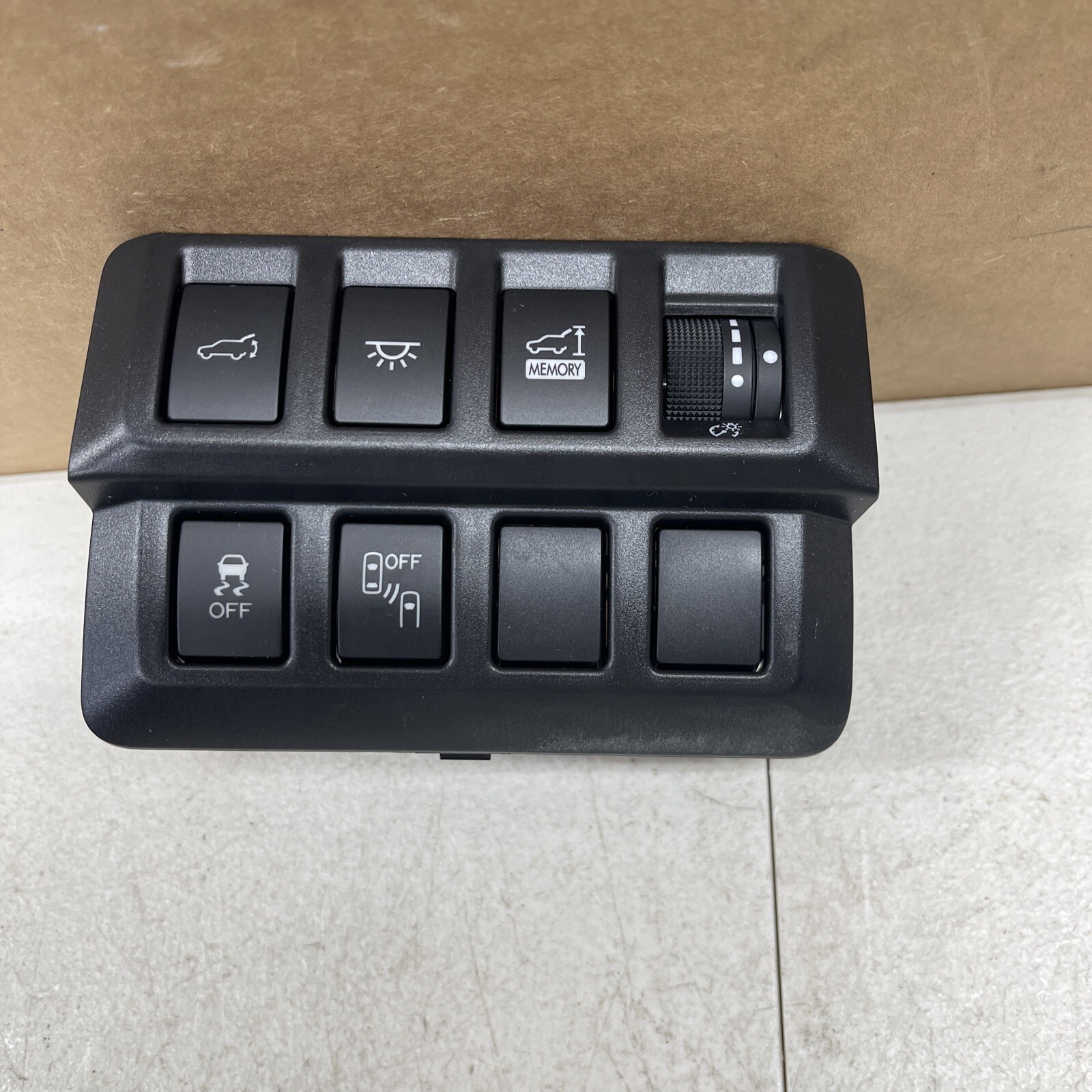 2019 2020 2021 SUBARU ASCENT OEM DIMMER TRUNK TRACTION BLIND SPOT ...