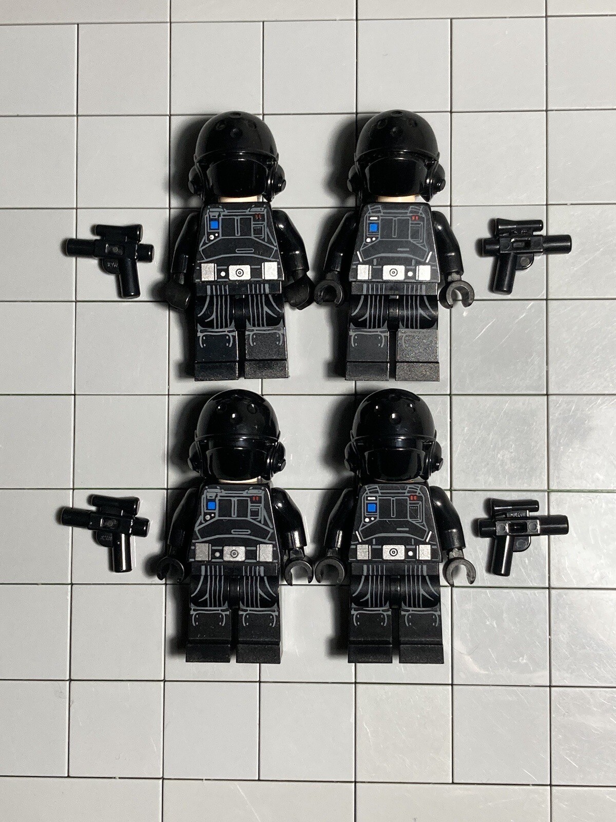 Lego Star Wars Imperial Ground Crew Minifigures Lot Of 4 Rogue One B6 ...