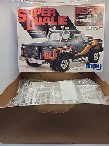 MPC Super Dualie Six Wheeled Chevy Pickup 1:25 Scale Unassembled 1979 ...