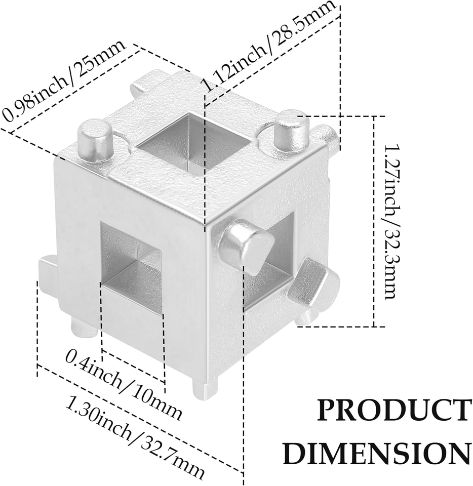Car Cube Brake Caliper Compression Tool,Durable Steel Brake Caliper ...