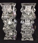Lead Crystal Star Candlesticks Toscany Classics Set of 6 Stackable St ...