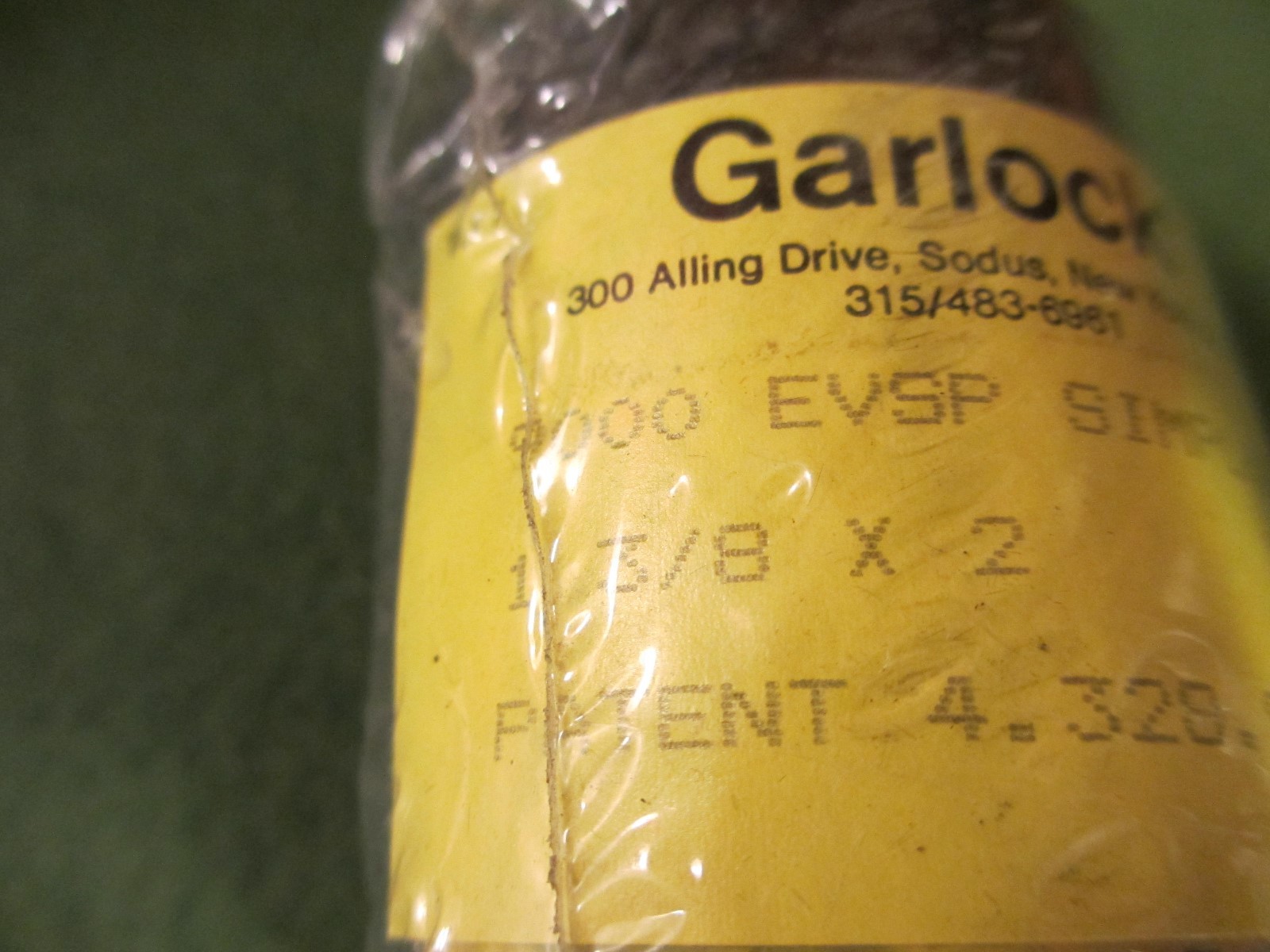 Garlock 9000 EVSP Simplified Graphite Sealing, 1 3/8 x 2, Pump Packing ...