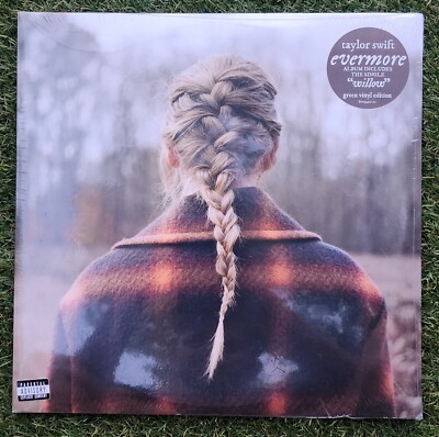Evermore by Swift, Taylor (Green Color Vinyl Record, 2021) Sealed ...