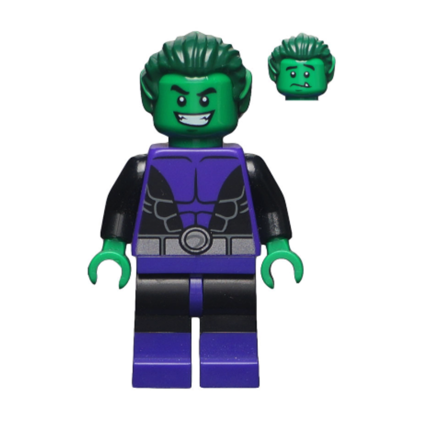 Lego Beast Boy 76035 Jokerland Batman II Super Heroes Minifigure | eBay