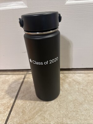Apple Hydro Flask Logo 18oz Water Bottle Thermal Steel Black | eBay