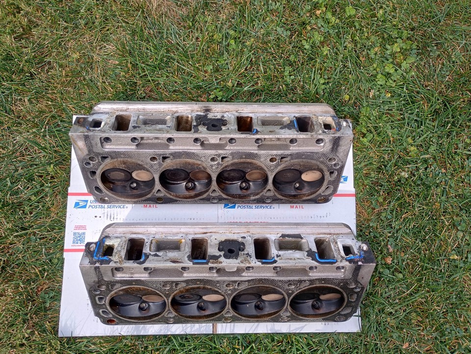 1987-1995 Ford Mustang 5.0L Holley Systemax Aluminum Heads GT40 Cobra ...