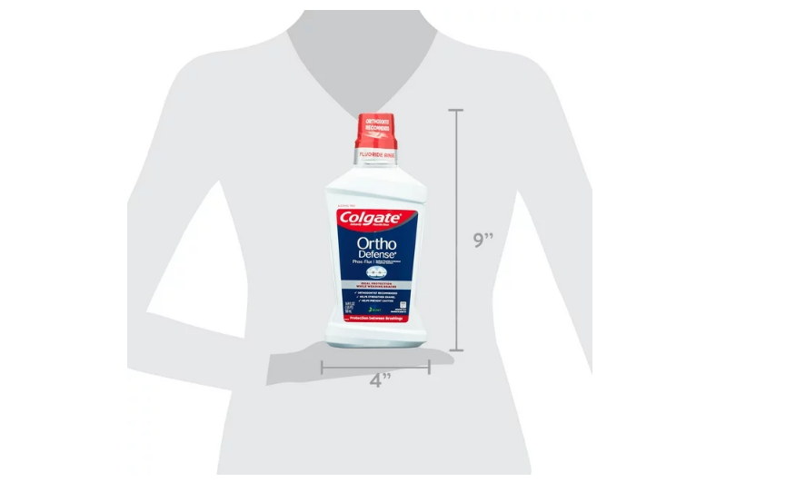 Colgate Phos Flur Anti Cavity Fluoride Rinse Cool MINT 16 Oz 473 Ml for ...