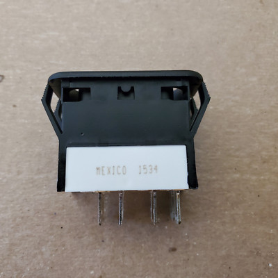 Eaton NGR35211BNA0N Rocker Switch Base,14v/2 Pole,ON-OFF-ON,1/4" Tab ...