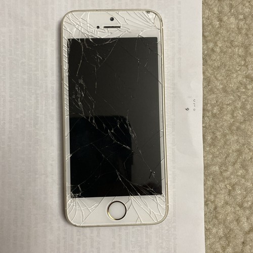 Apple iPhone 5s Model A1533 Silver, As Is ,Screen Broken, Parts Only | eBay