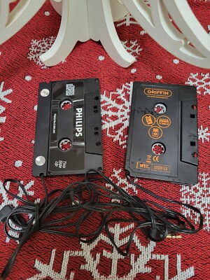 Philips & Griffin Universal Cassette Adapters Play MP3 CD Through Tape ...