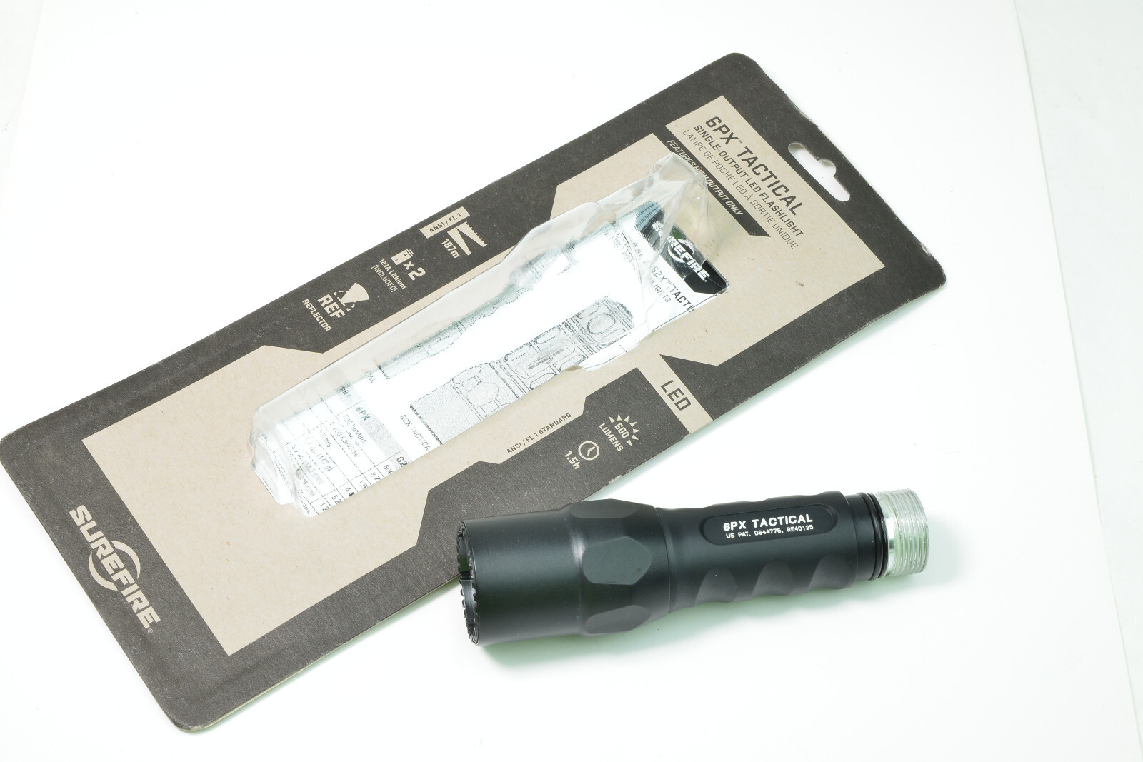Surefire 6PX Tactical 600 Lumen LED Flashlight Part (No Tailcap) Flash ...