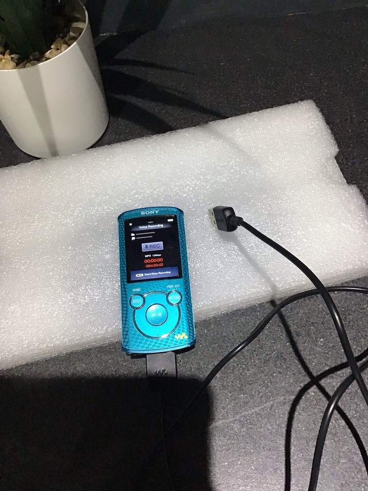 Sony Walkman NWZ-E464 Digital Media Player (Blue). Good Used Condition ...