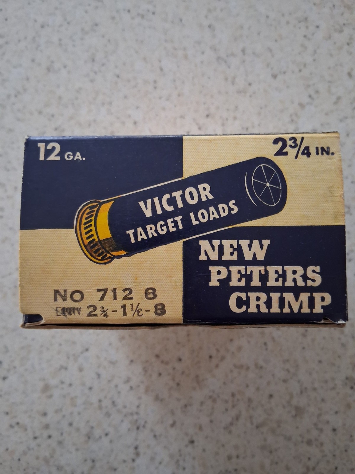 PETERS VICTOR TARGET LOADS 12GA SHOTGUN SHOT SHELL BOX | eBay