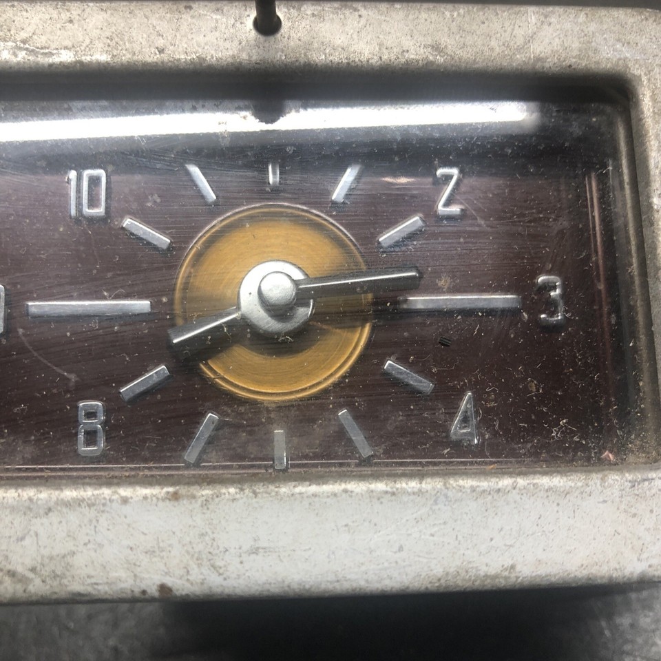 1949 1950 Chrysler Mopar Dash Clock Original | eBay