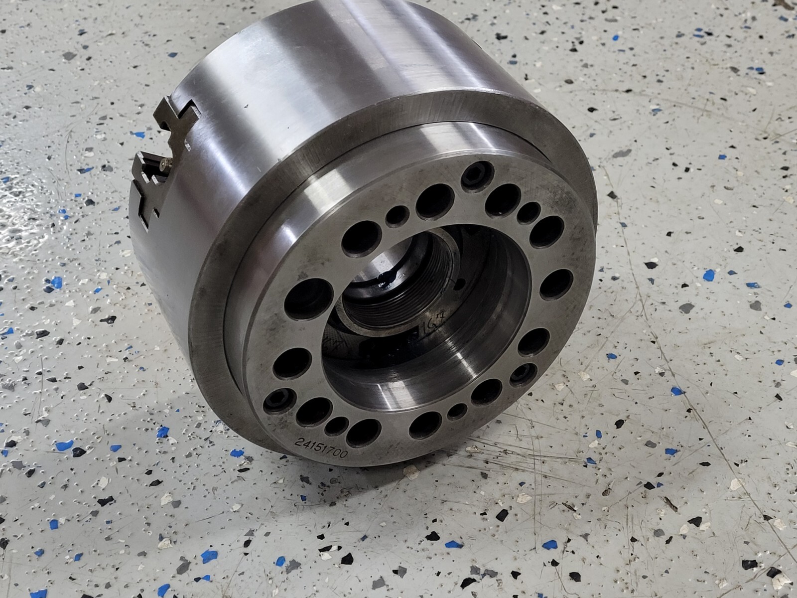 SMW AUTOBLOK 165 GHN (metric serration) 6.88" lathe chuck, 3 jaw power ...