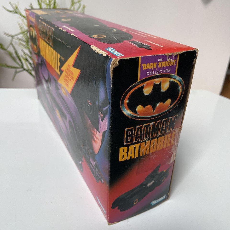 Old Kenner Batman The Dark Knight Collection Batmobile Vintage Figure ...