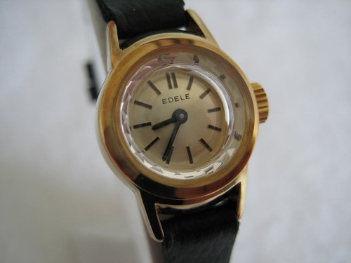 NOS NEW VINTAGE SPECIAL MECHANICAL HAND-WINDING WOMEN'S EDELE ANALOG ...