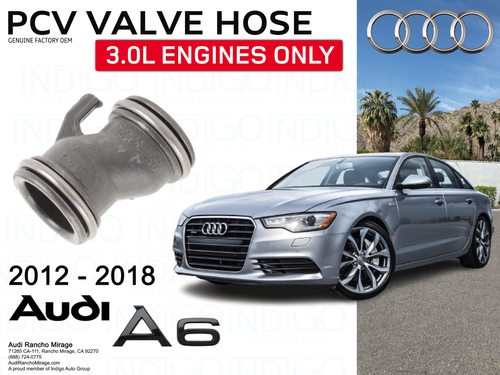 2012-2018 AUDI A6 (3.0L Engines ONLY) Genuine Factory OEM Tube 06E-103 ...