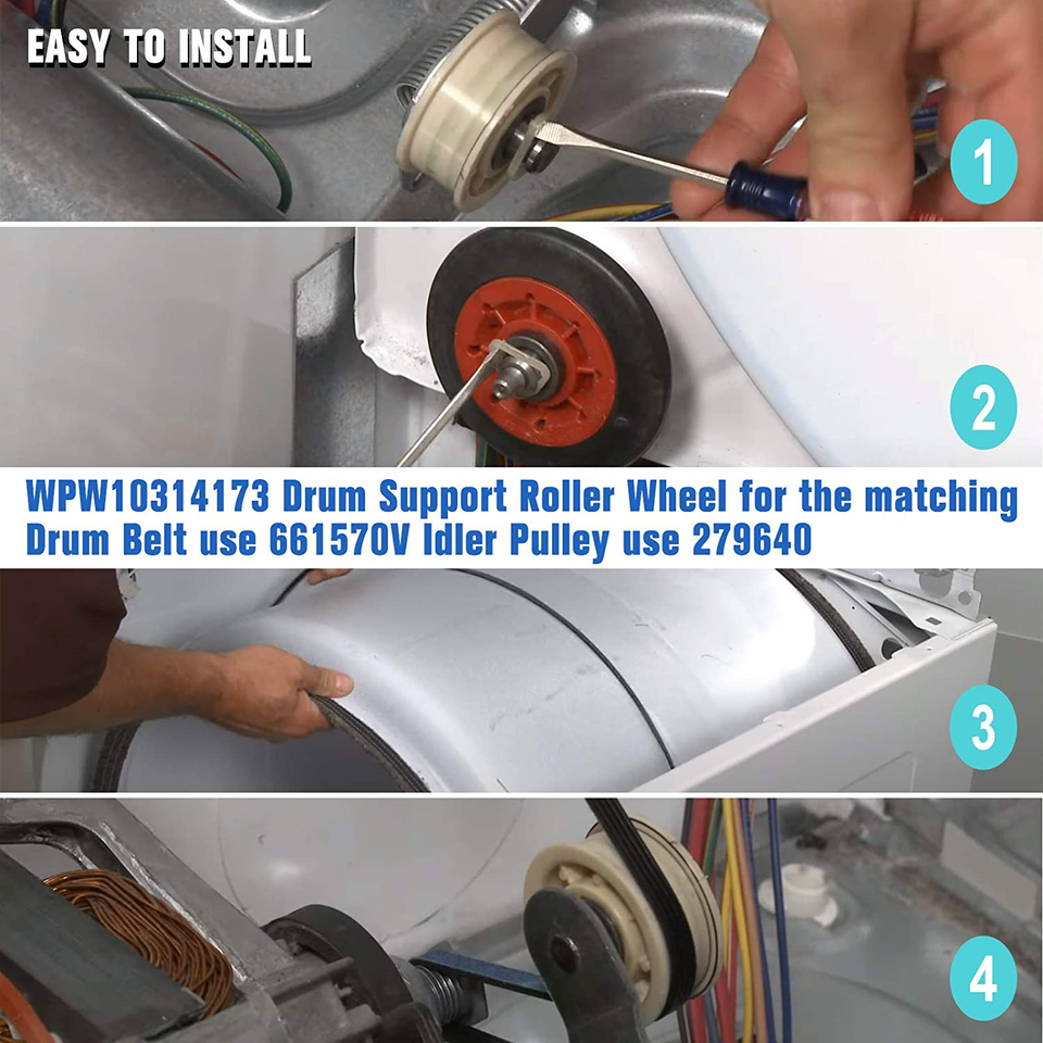 4392067 Dryer Maintenance Kit for Whirlpool (AP3109602 80047 AH373088 ...