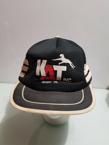 Vintage KAT INC 80s Trucker Hat Cap Snapback RARE | eBay