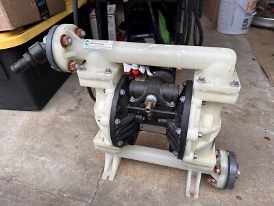Graco Husky 1050 Plastic Air-Operated Double Diaphragm Pump no. 649029 ...